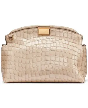 Karl Lagerfeld Paris Emi Croco Crossbody
