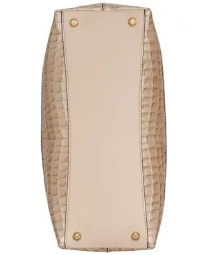 Karl Lagerfeld Paris Emi Croco Satchel