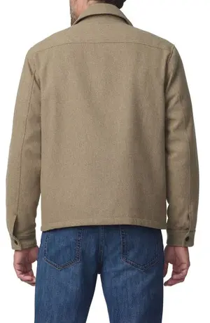 Joe's Jeans Wool Blend Zip Jacket