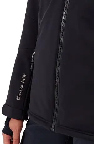 Sweaty Betty Exploration Soft Shell Ski Jacket With Faux Fur Trim