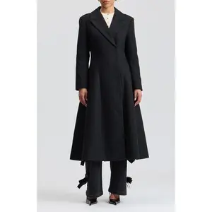 Avec Les Filles Fit And Flare Tailored Coat