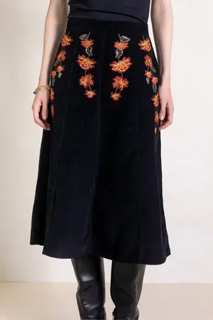 RAISHMA Daria Skirt - Black