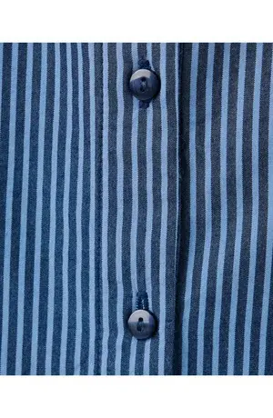Mango Striped Sleeveless Shirt