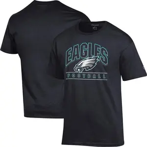 Champion Philadelphia Eagles Football T-shirt - Black