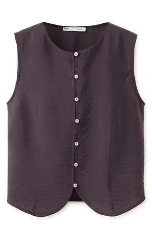 Mango Straight Vest