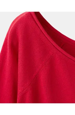 Mango Cotton Boat Neck Sweater
