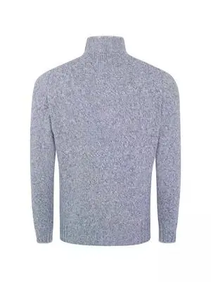 GRAN SASSO Zip-up Knitted Cardigan