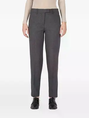 True Royal Houndstooth-pattern Tailored Trousers - Grey