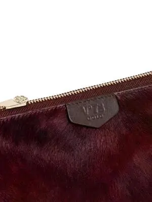 V°73 La Sauvage Calf-hair Zip-top Mini Bag