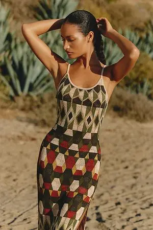 CELANDINE Knit Maxi Dress