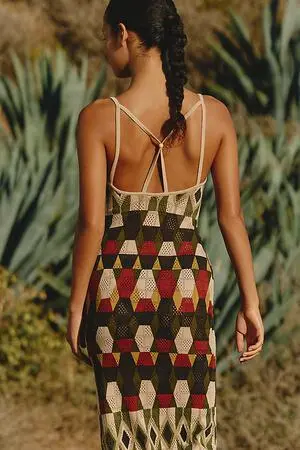 CELANDINE Knit Maxi Dress