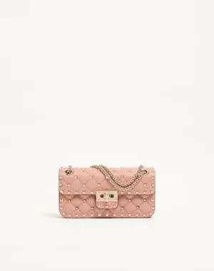 Valentino Garavani Rockstud Spike Small Shoulder Bag In Kidskin - Phard