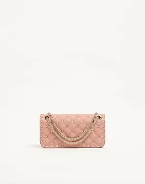 Valentino Garavani Rockstud Spike Small Shoulder Bag In Kidskin - Phard
