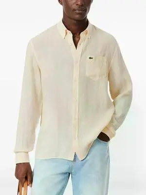 Lacoste Regular Fit Linen Shirt