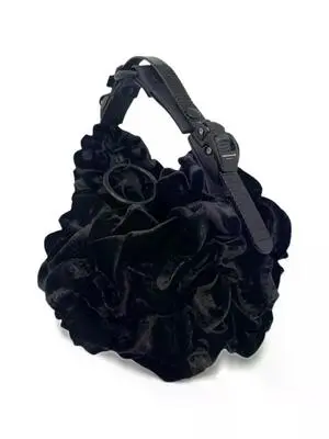 INNERRAUM Ruched Buckle-strap Tote Bag