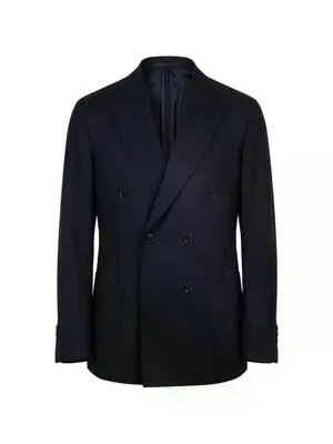 DANIELE ALESSANDRINI Double-breasted Blazer - Blue