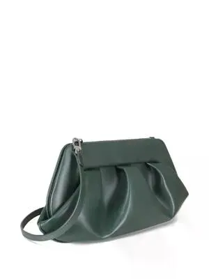 THEMOIRE Bios Pleated Clutch Bag - Green