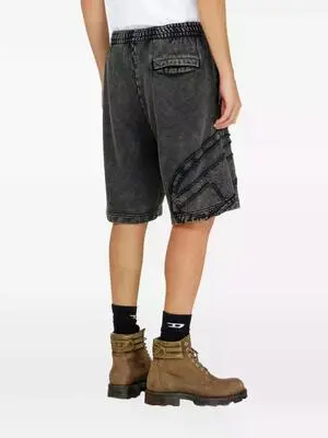DIESEL® Logo-patch Jersey Shorts