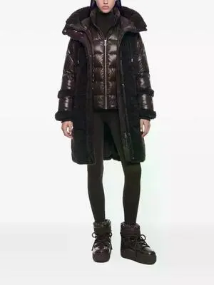 Rudsak Shelley Mixed-media Quilted Coat