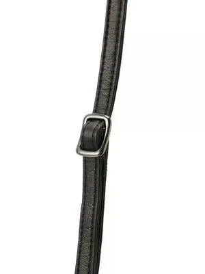 Yohji Yamamoto Mini Logo-embossed Leather Tote Bag