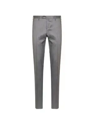 PT TORINO Pressed-crease Tailored Trousers