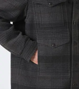 Ralph Lauren Purple Label Chancery Wool And Cashmere Overshirt