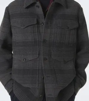 Ralph Lauren Purple Label Chancery Wool And Cashmere Overshirt