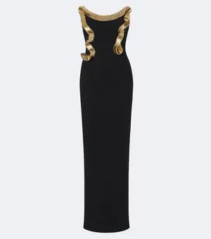 Rachel Gilbert Malik Embellished Gown