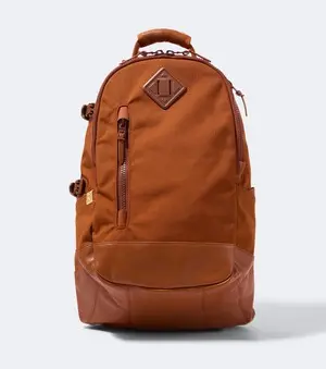 Visvim Condura Leather-trimmed Backpack - Brown