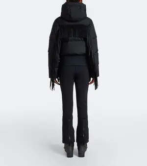 Goldbergh Marna Fringed Ski Jacket - Black