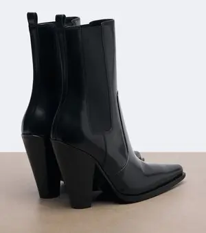 Saint Laurent Dylan Leather Chelsea Boots