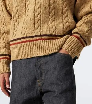 Visvim Collegia Wool And Cashmere Sweater