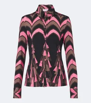 Emilio Pucci Baiadera Jersey Shirt - Multicoloured