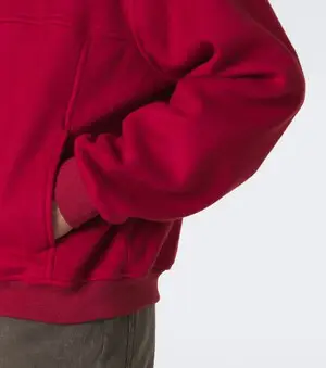 Auralee Silk Fleece Jacket - Red