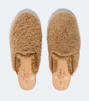 Sabah Bernie Shearling Slippers