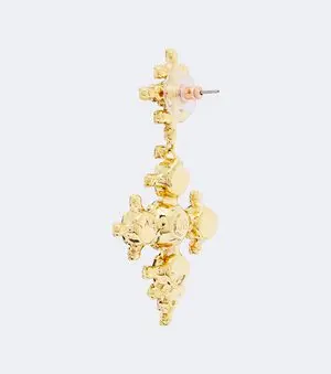 JENNIFER BEHR Jovanny Embellished Gold-plated Earrings