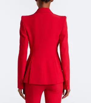 Alexander McQueen Single-breasted Blazer - Red