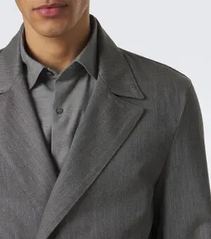 STOFFA Stòffa Double-breasted Wool Blazer