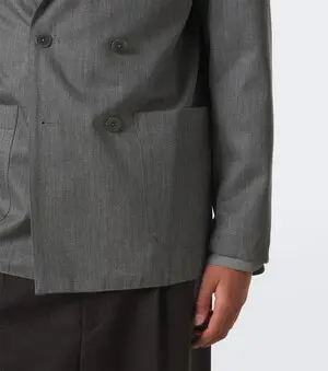 STOFFA Stòffa Double-breasted Wool Blazer