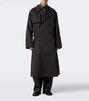 LEMAIRE Cotton-blend Gabardine Trench Coat