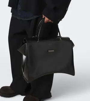 Balenciaga Hourglass Avenue Medium Top-handle Bag