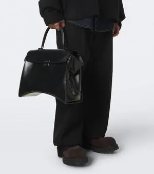 Balenciaga Hourglass Avenue Large Top-handle Bag