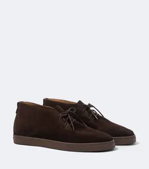 Giorgio Armani Suede Desert Boots - Brown