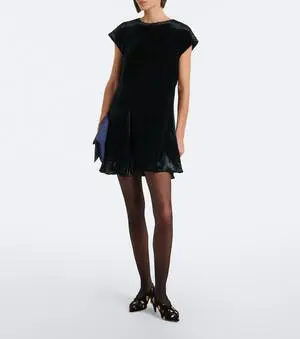 Khaite Miriam Embroidered Velvet Pumps