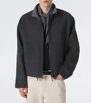 STOFFA Stòffa Reversible Wool Fleece Jacket
