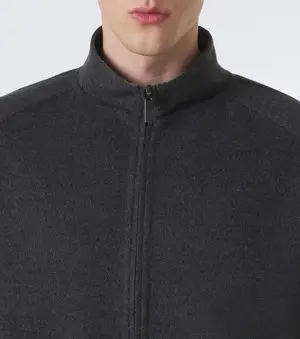 STOFFA Stòffa Reversible Wool Fleece Jacket
