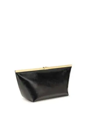 JIMMY CHOO Large Ganache Biker Leather Clutch