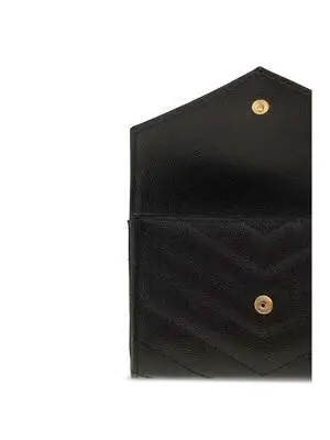 Saint Laurent Small Envelope Cassandre Wallet