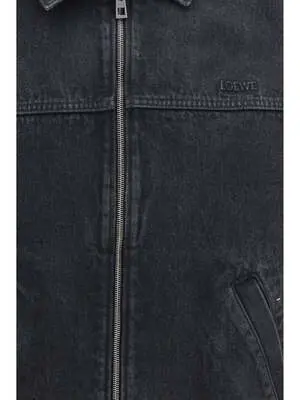 Loewe Zip-up Denim Jacket