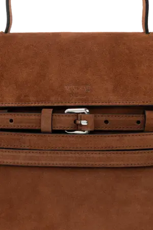 Moschino Suede Logo Bag